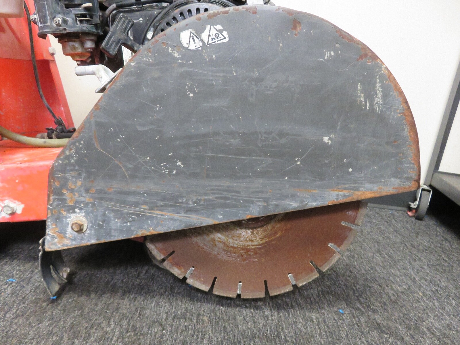 Husqvarna FS400 LV Concrete Asphalt Walk Behind Road Floor Water Cooled ...