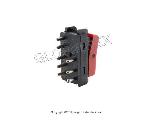 Mercedes w124 w201 w202 (1987-1995) Hazard Flasher Switch FEBI BILSTEIN ...