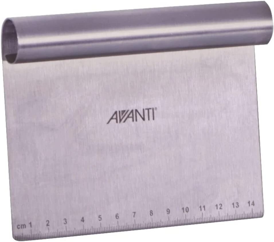 Dough Scraper Stainless Steel Bake Cake Slicer Pastry Cutter ...