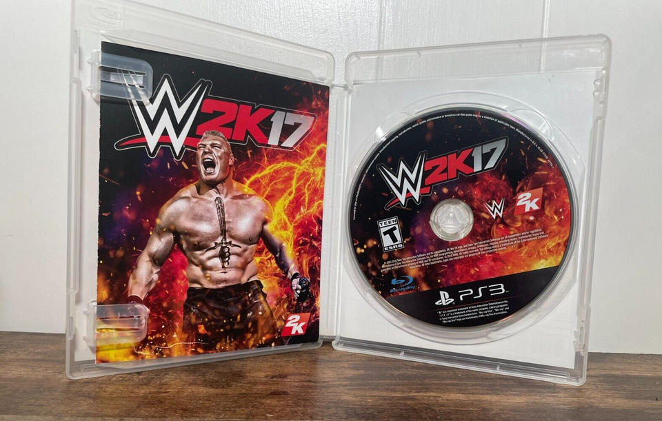WWE 2K17 (Sony PlayStation 3, 2016) PS3 No manual 710425477546 | eBay