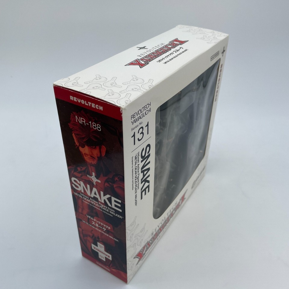 Revoltech Yamaguchi Metal Gear Solid Peace Walker Snake Action Figure ...