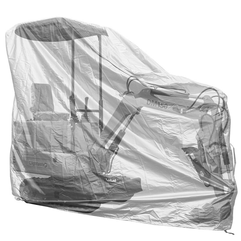 Premium Mini Excavator Cover, Rain, Sun, Freeze and Hail Resistant，UV，0 ...