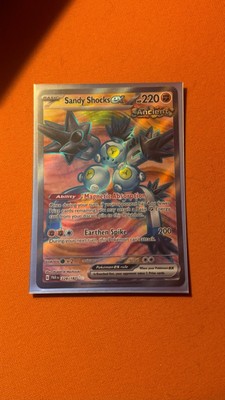 Sandy Shocks ex 228/182 (Full Art Ultra Rare) Paradox Rift Near Mint ...
