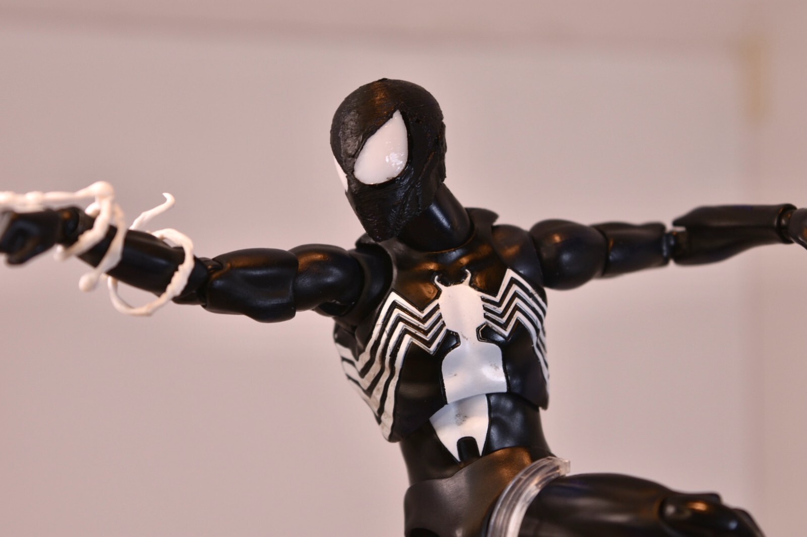 Black Suit Ps5 Spider-Man 2 Head 1/12 for Action Figure Marvel Legend ...