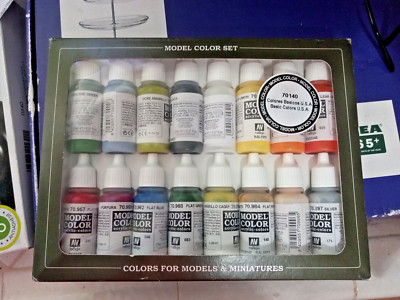 Set Of 16 - Vallejo Model Color Paint Set 70.112 Wargame Special | eBay