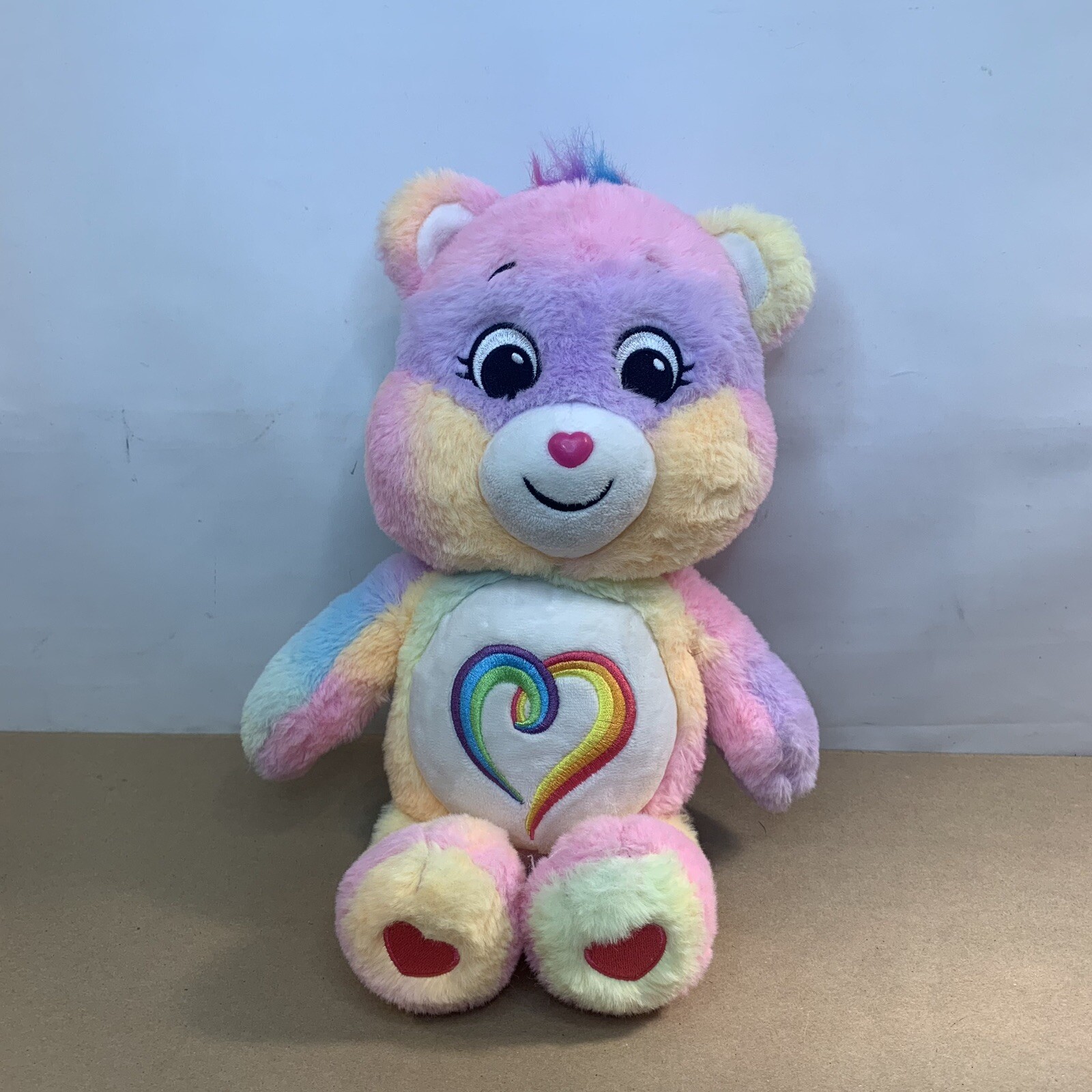 Care Bears Plush 2021 Togetherness Bear Plush 13” Heart Rainbow | eBay