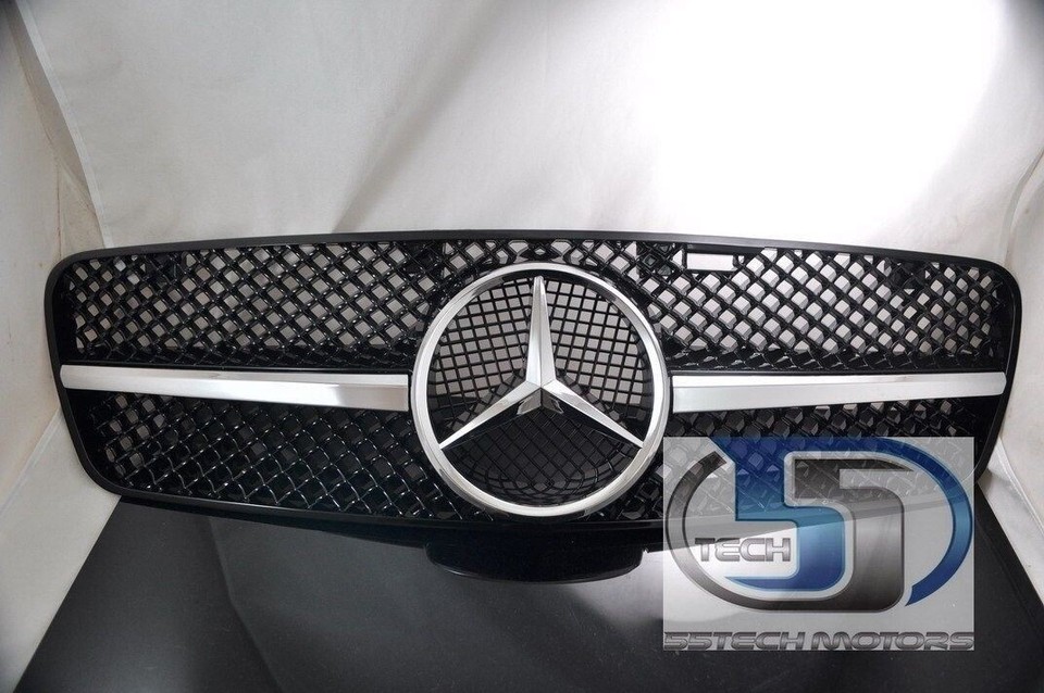 W203 Grill Grille C230 C320 C280 C220 C32 Mercedes Benz 1 Fin Style ...