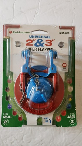 Fluidmaster Universal Super Toilet Tank Flapper 2" & 3" 523A-009-T4 | eBay