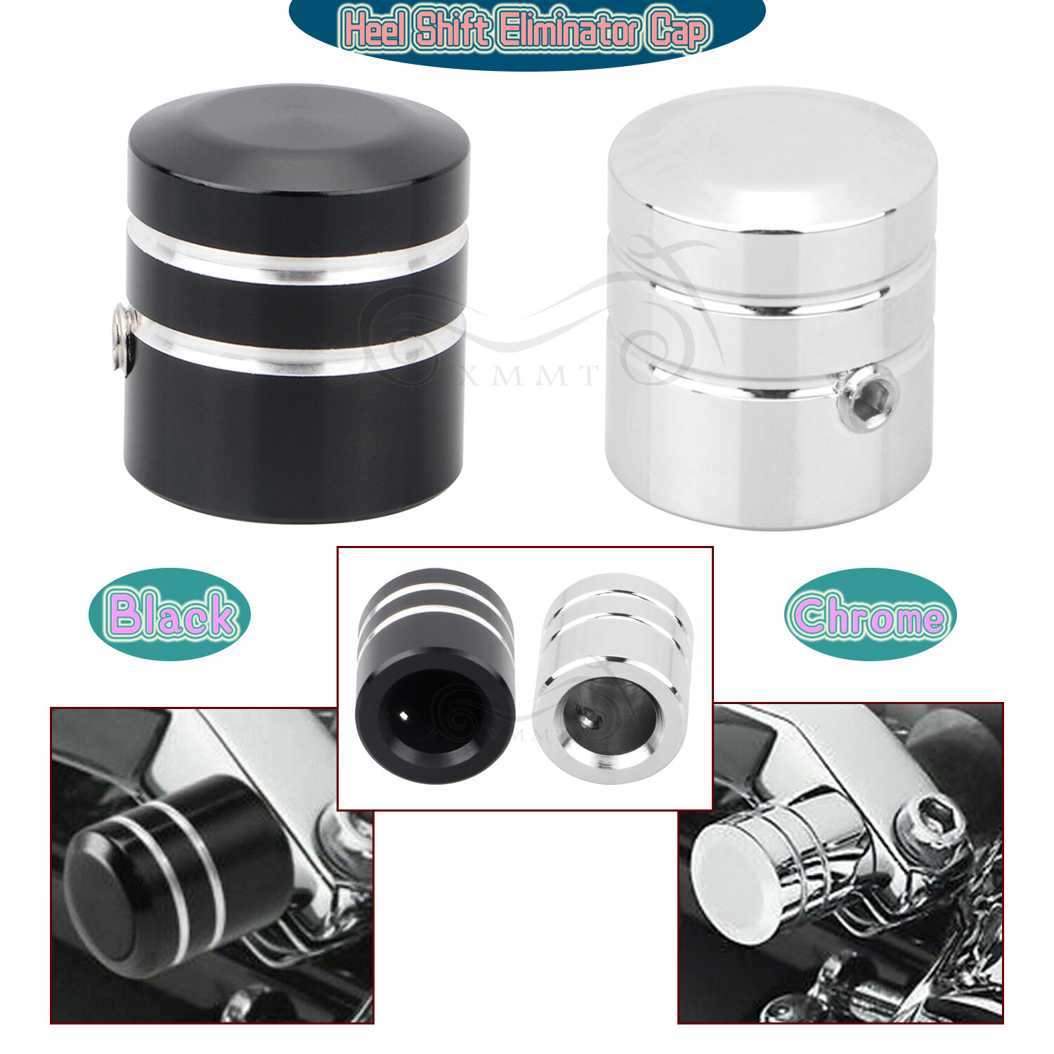 Motorcycle Heel Shift Lever Eliminator Cap For Harley Tour Street Glide ...