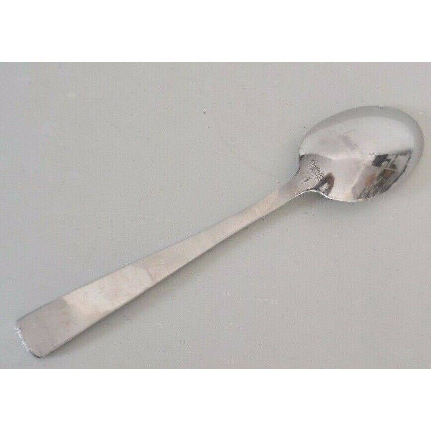 Yamazaki Nola Serving Tablespoon Vertical Curved Rib Line Square ...