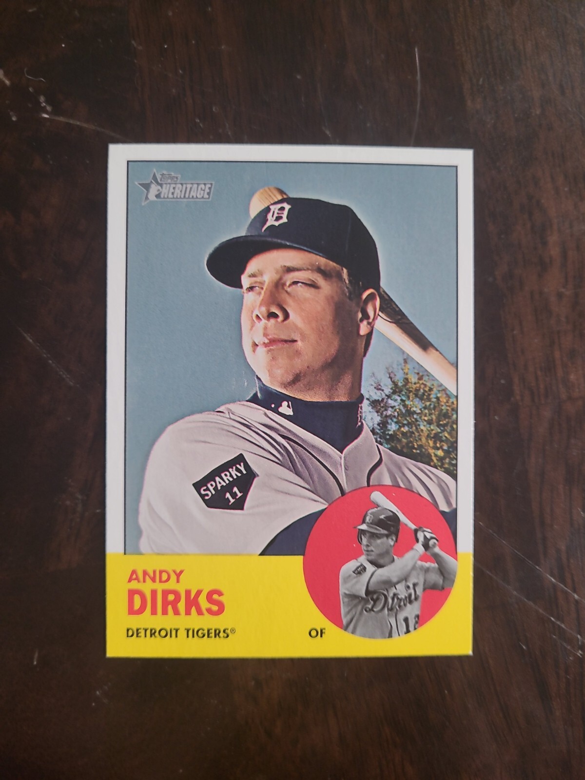 2012 Topps Heritage Andy Dirks #240 Detroit Tigers | eBay