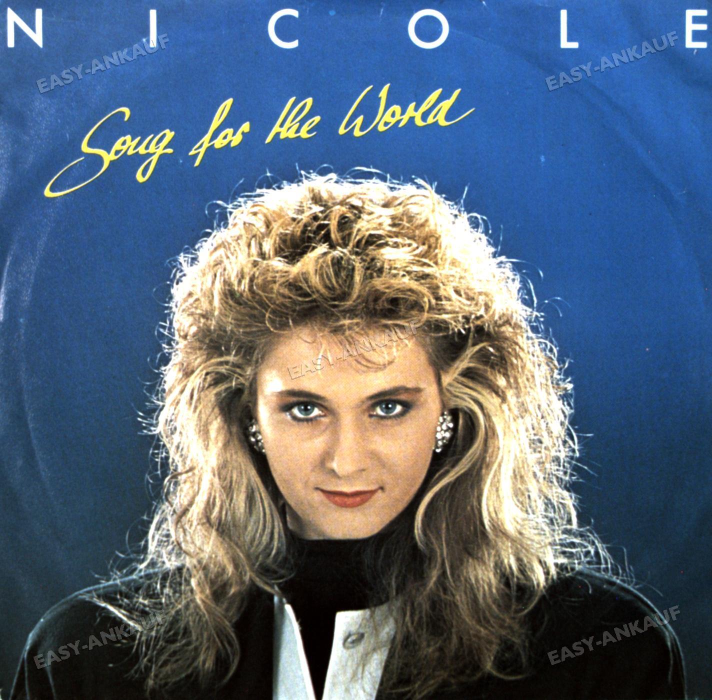 Nicole - Song For The World 7in (VG/VG) . | eBay