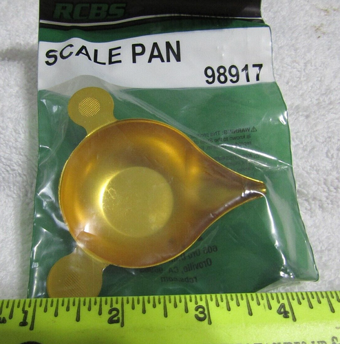 RCBS Aluminum Scale Dump Pan for Balance Beam Mechanical Powder Scale ...