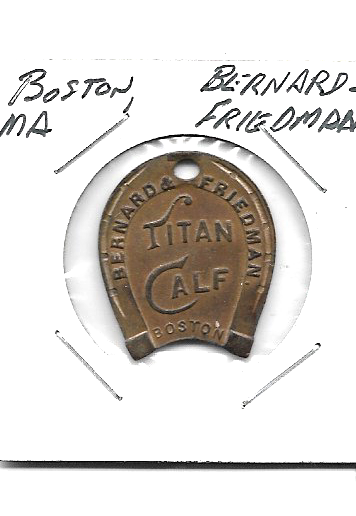 Boston, MA Token BERNARD & FRIEDMAN TITAN CALF | eBay