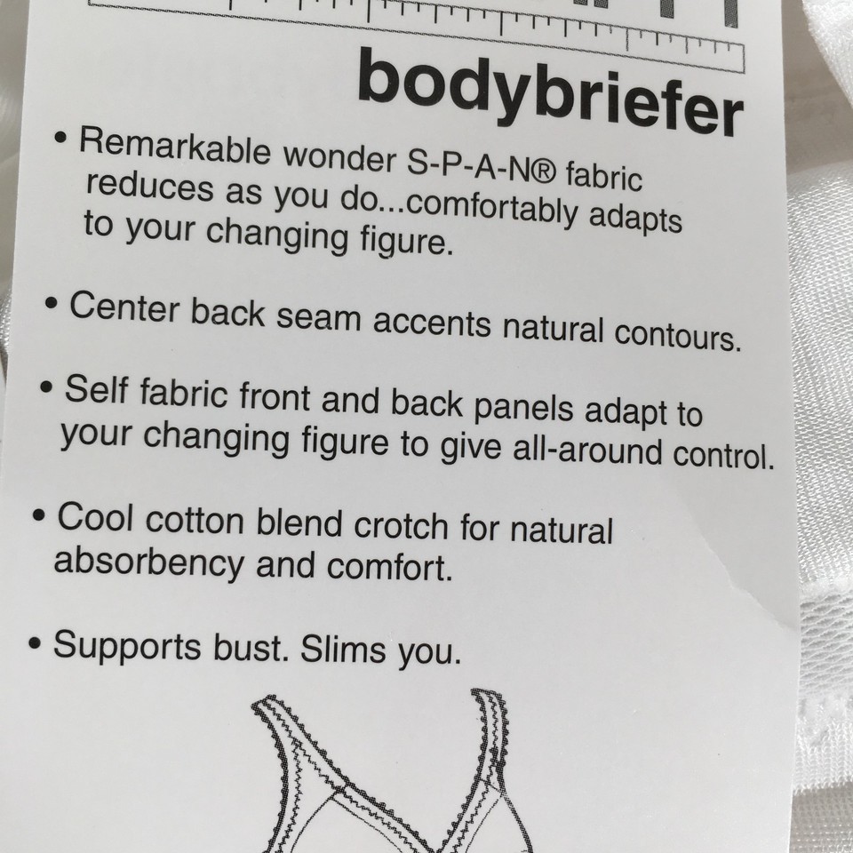 Vtg Sears Diet-Trim Body Briefer Shaper Girdle Extra Firm Control 38B ...