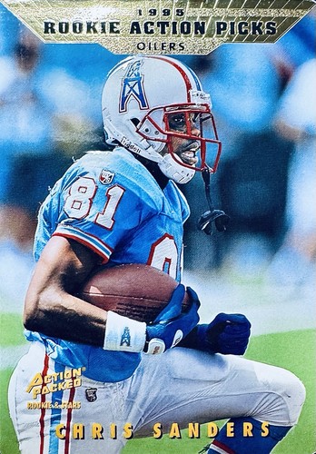 1995 Action Packed Rookies & Stars - Chris Sanders #93 Star Gazers (RC ...