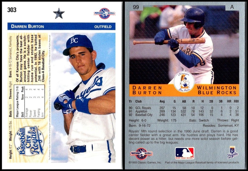 Darren Burton (2) Card Lot - Running Low – Final Chance to Order Today ...