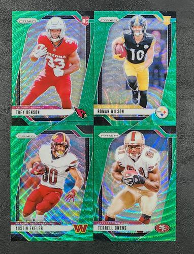 2024 Panini Prizm - Rookies Michael Pratt #379 Green Wave Prizm (RC ...