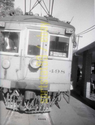 1940s Key System Interurban Rail Car #498 'F' Line - Vintage Railroad ...