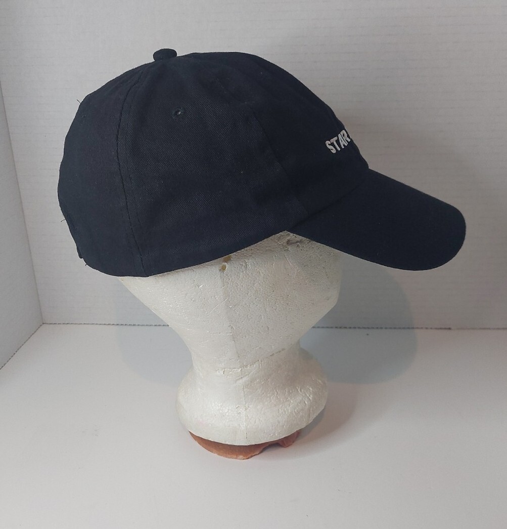 Starbucks Employee Worker Uniform Black Hat White Embroidery Cap Dress ...