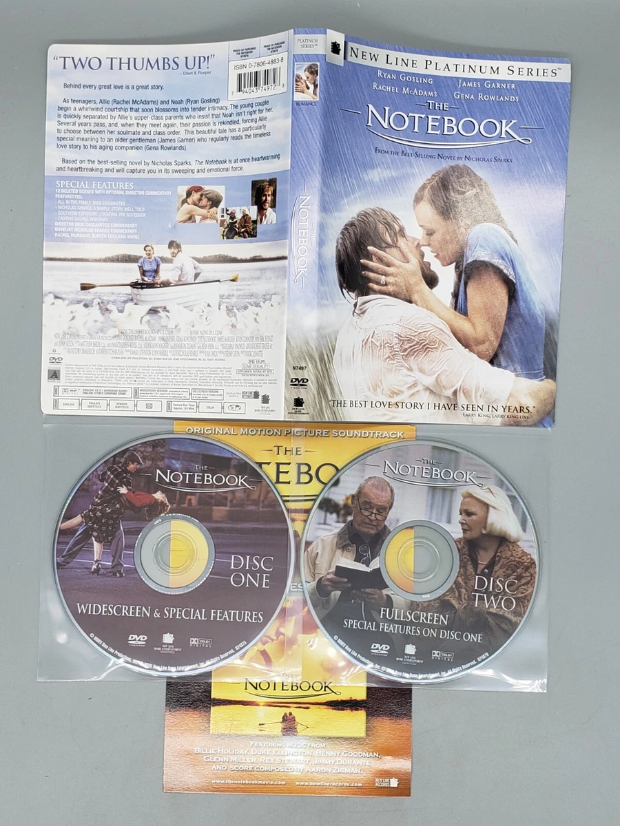 The Notebook Dvd Cover