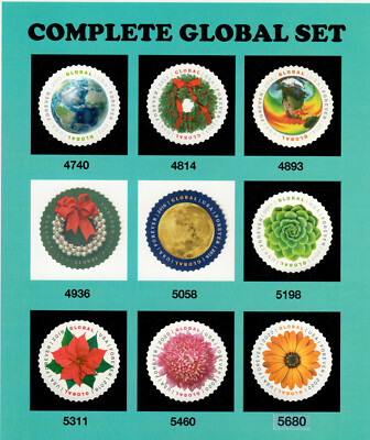2013-2022 Global Stamps MNH Ships (TODAY!!!!!) with Tracking. (65) | eBay