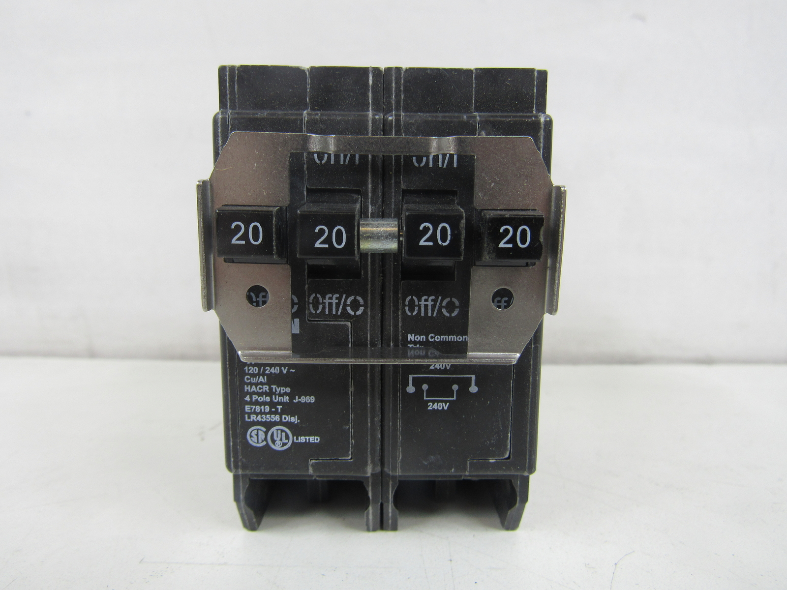 Eaton NSB BQ220220 Miniature Circuit Breakers (MCBs) BQ 2P 20A 240V 50 ...