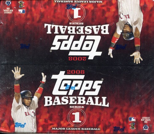 2008 Topps Series 1 MLB Baseball Retail Box 24 Packs NEW SEALED *FREE ...