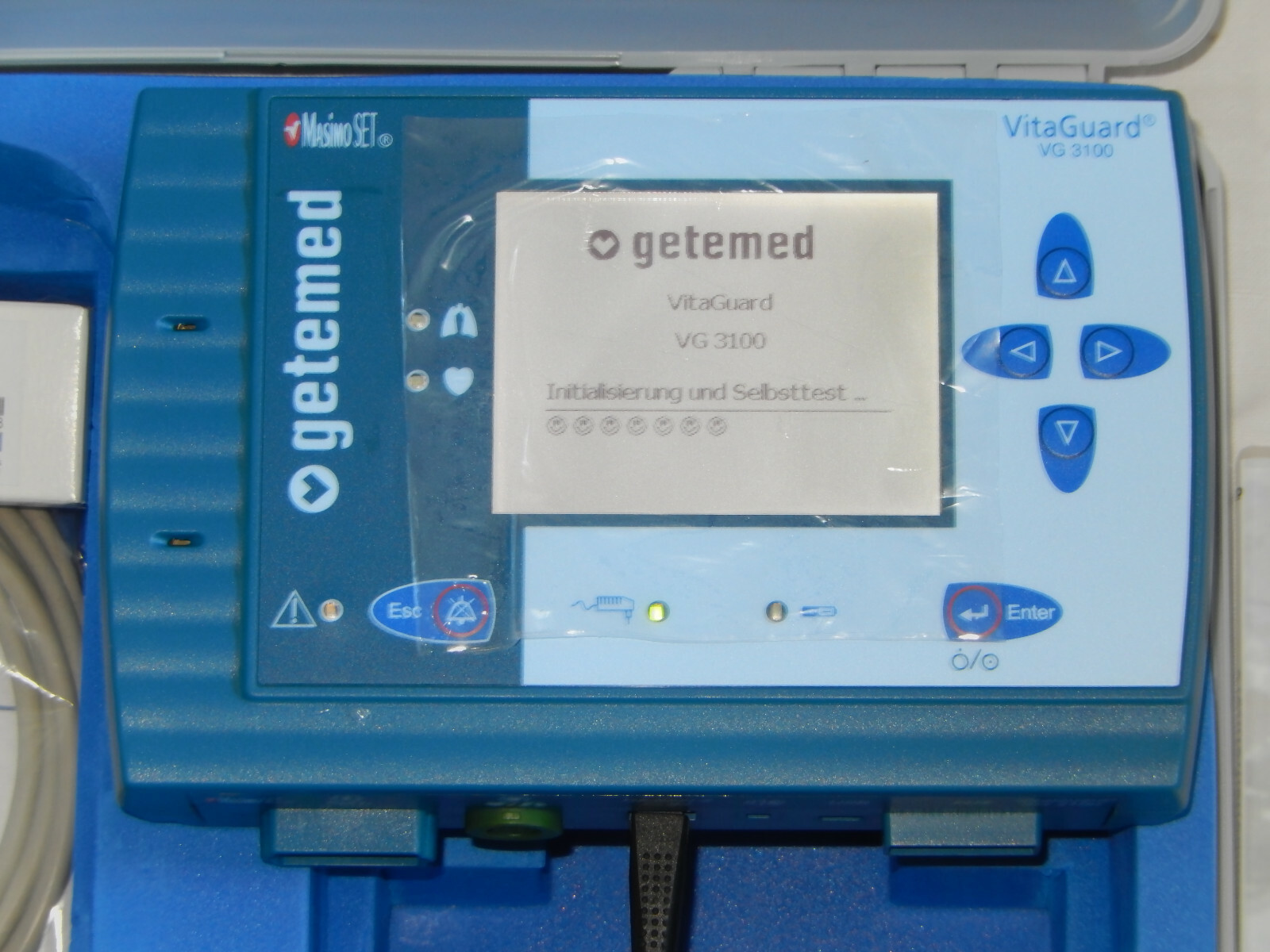 GETEMED VitaGuard® VG3100 Patientenmonitor SET mit Zubehör für Kinder 0 ...