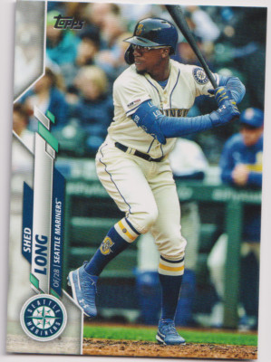2020 Topps #363 Shed Long Seattle Mariners | eBay