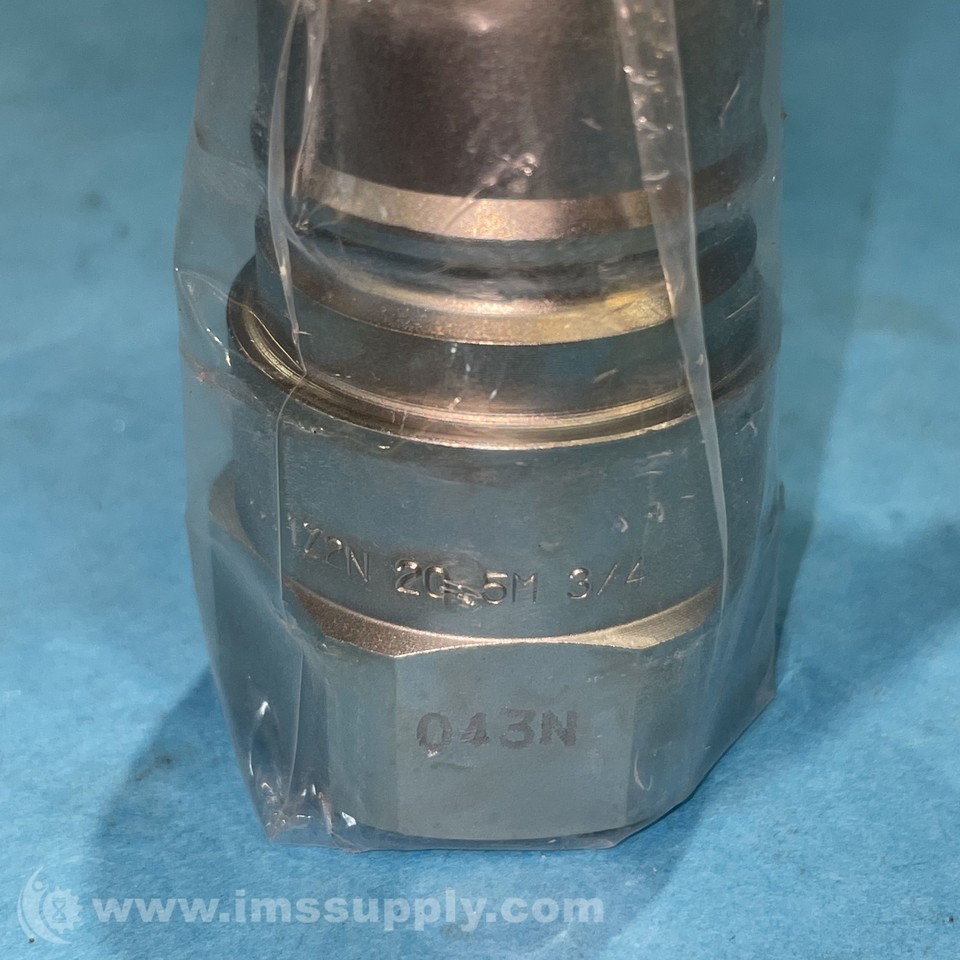 Y-160M-12S 1Z2N 20.5M 3/4 Hydraulic Coupler FNIP | eBay