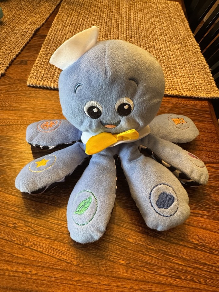 Baby Einstein OctoPlush Musical Developmental Multilingual Octopus ...