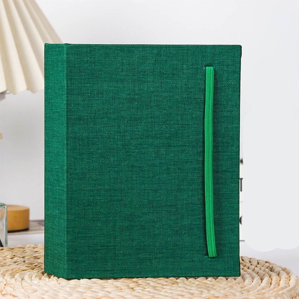 208 Photo Capacity Photo Album 2x3 Inch Linen Cover Small Size for Desk ...