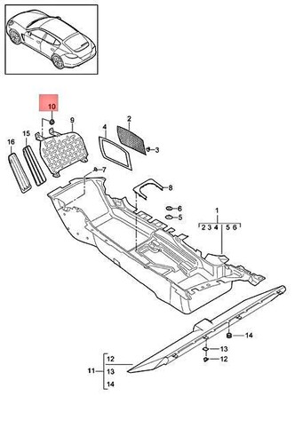 Genuine PORSCHE Plastic nut 99904900740 | eBay