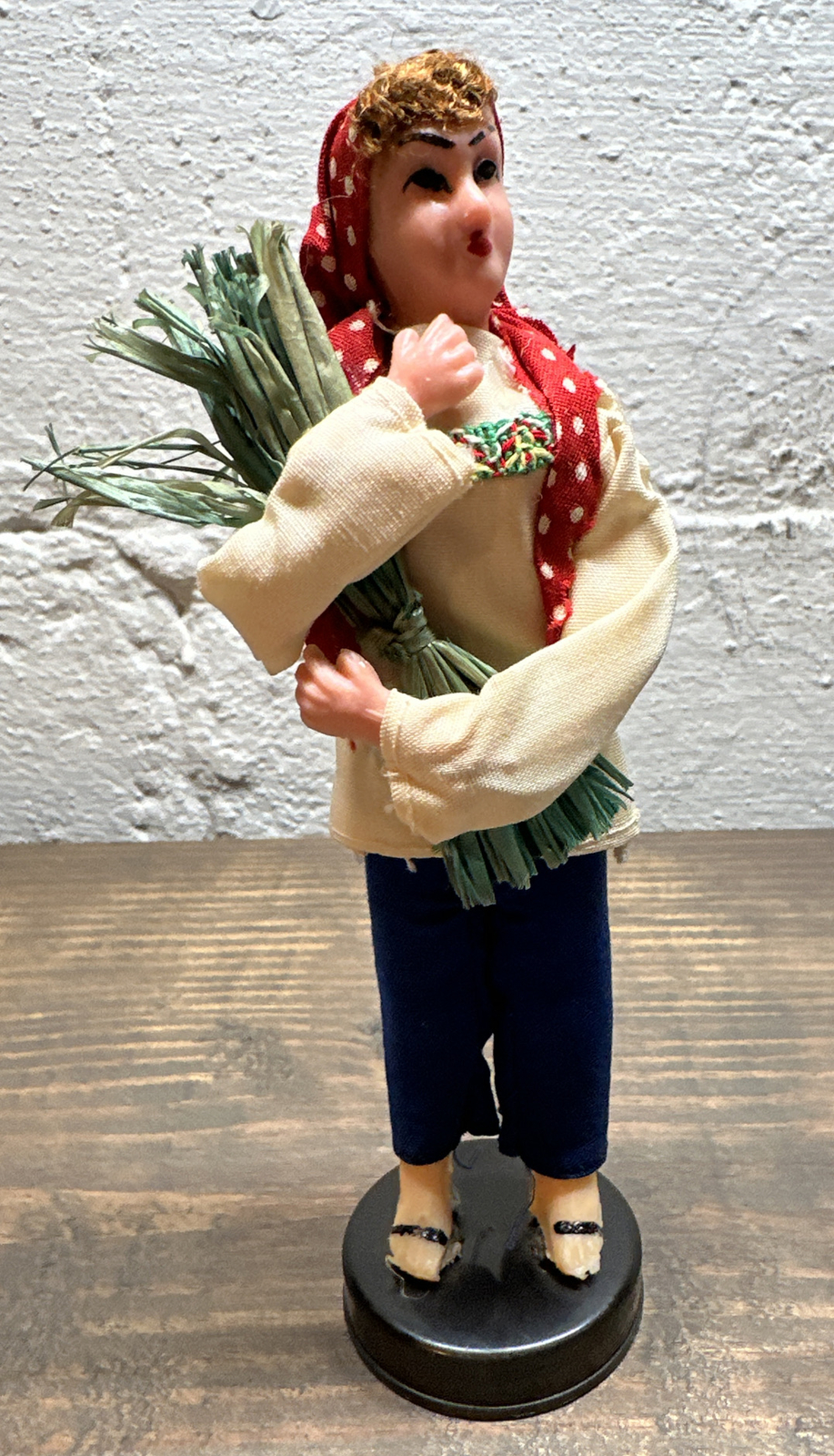 Vintage Pair of Israeli Street Vendor Dolls Unbranded 7” Tall Black ...