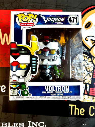 FUNKO POP #471 DREAMWORKS VOLTRON EXCLUSIVE 6" VINYL ACTION FIGURE NIB ...
