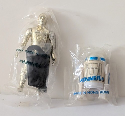 Star Wars vintage R2-D2 and C-3PO "Opened Kenner Baggies " Circa 1980's ...