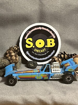 Kenner Fast 111's Top Fuel Dragster Blue Diecast 1:64 EX Condition ...