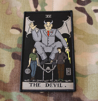Task Force Doomer TFD - The Devil - XV Tarot Patch - NOT FOG WRMFZY ...