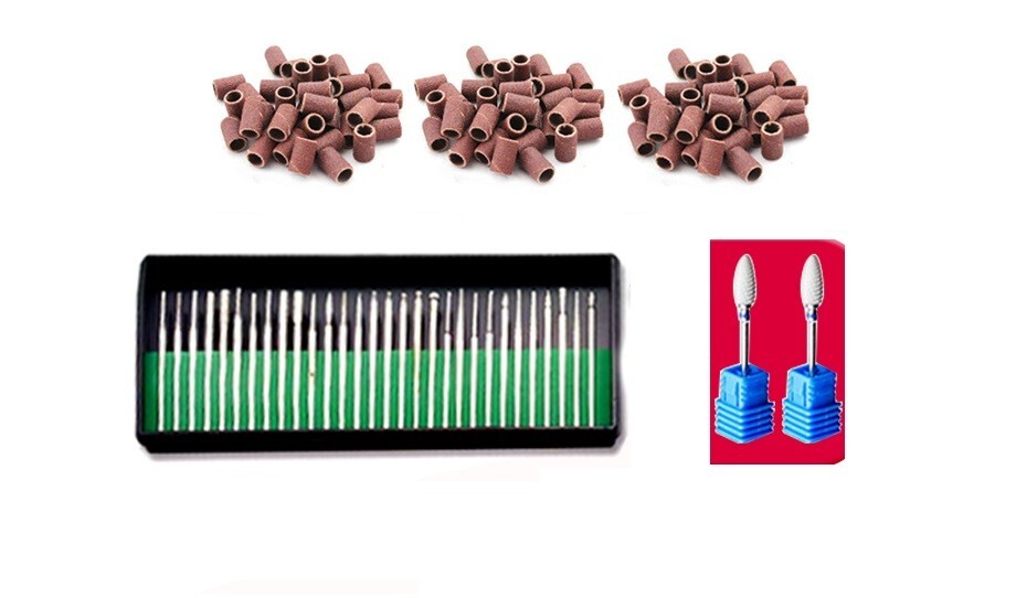 Nail Drill Milling Cutters For Pedicure Manicure Files Cutic | eBay