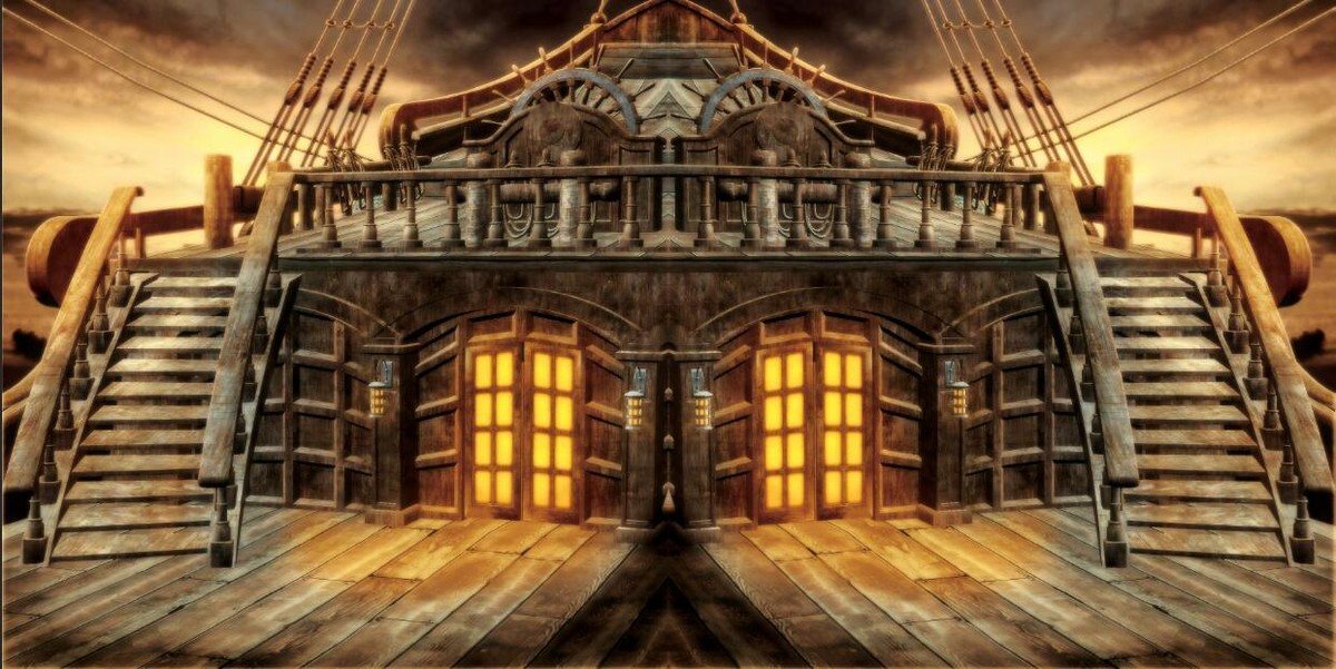 Pirate Ship Deck Wallpaper