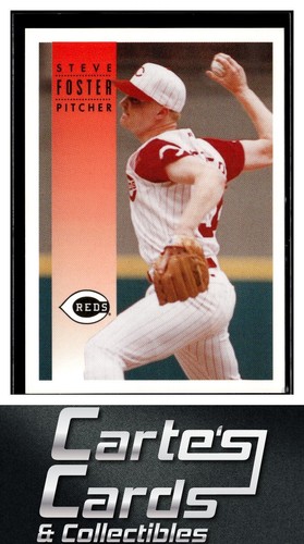 Steve Foster 1994 Kahn's Cincinnati Reds #NNO Cincinnati Reds | eBay