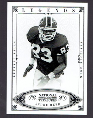 2012 Panini National Treasures Andre Reed Football Card 17/99 | eBay