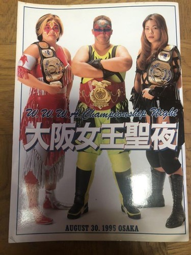 All Japan Women's Professional Wrestling Pamphlet Collection Sports ...