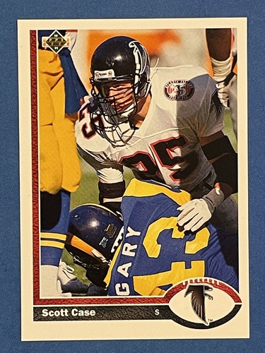 Scott Case 1991 Upper Deck Base #38 Atlanta Falcons | eBay