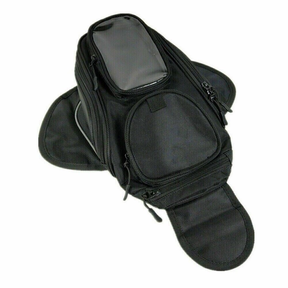 Magnetic Motorcycle Oil Fuel Tank Bag Motorbike Saddle Bag Waterproof ...