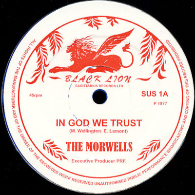 The Morwells / Mike Brooks - In God We Trust / Wonderful World (12", RE ...