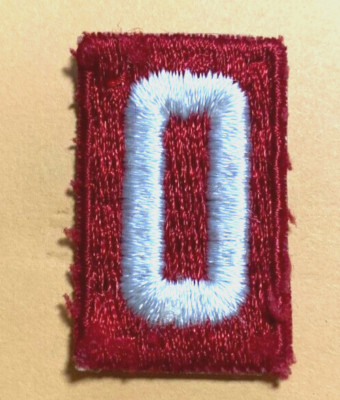 VINTAGE ZERO PATCH 1.5" X 1" PATCH | eBay