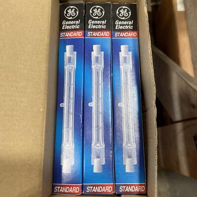 GENERAL ELECTRIC, HALOGEN LAMP, 43703, LOT OF 3 | eBay