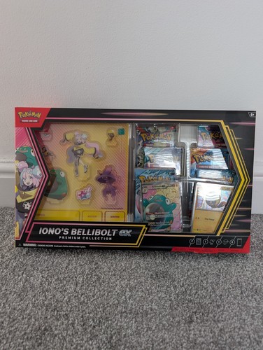 Pokemon TCG Iono’s Bellibolt EX Premium Collection Box New & Sealed ...